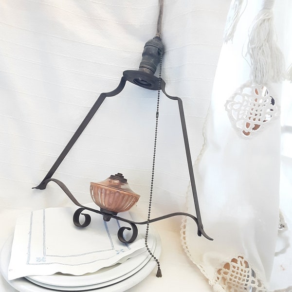 Antique Pull Chain Ceiling Light - Etsy