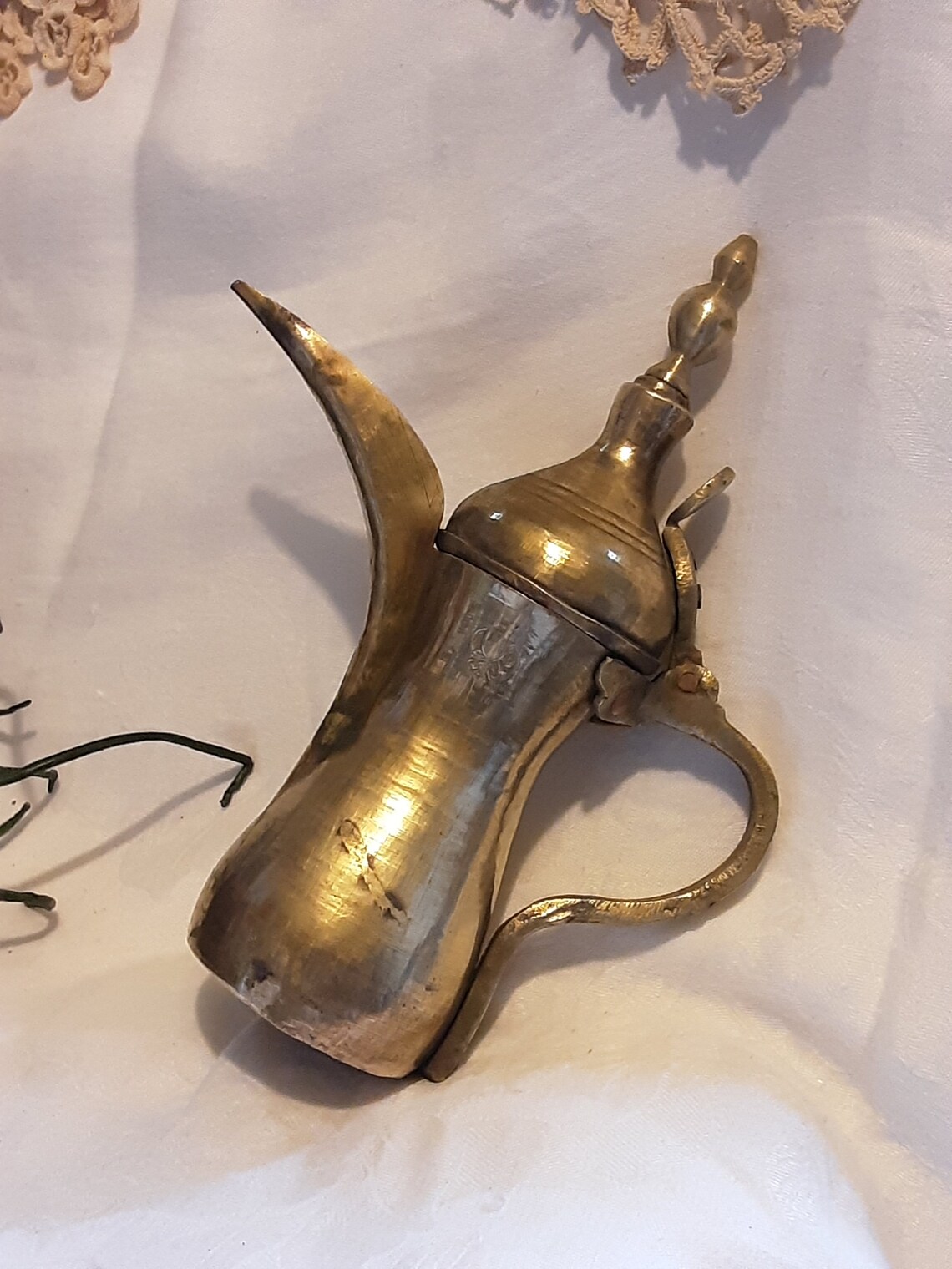 Antique Middle Eastern Tea Pot Personal Small Size Brass - Etsy