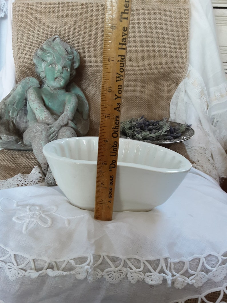 Water Drop Shape Ironstone Pudding Mould Antique French - Etsy
