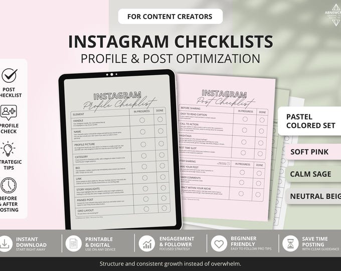 Instagram YouTuber Checkliste - Post & Profil Optimierung ...