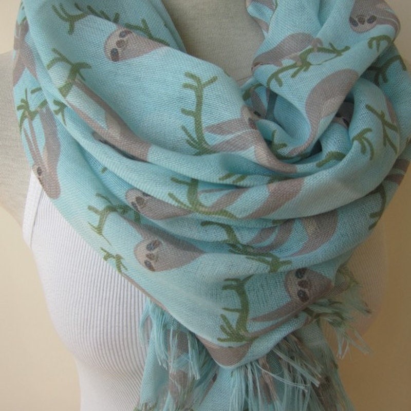 Animal Scarf - Etsy