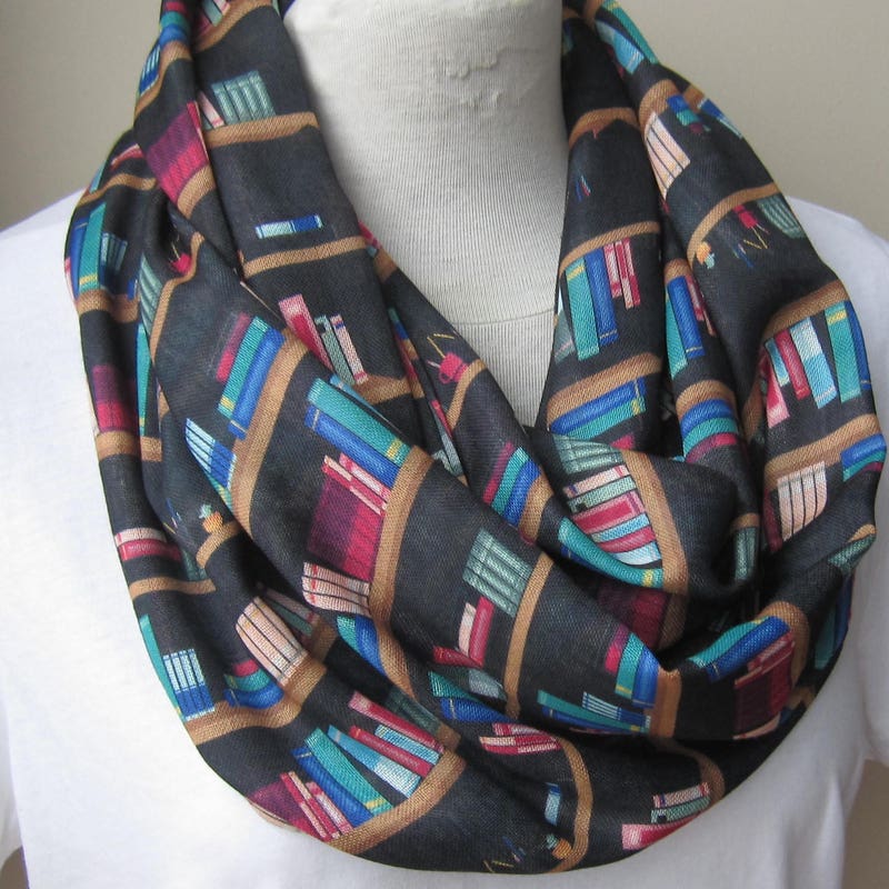 Book Scarf - Etsy