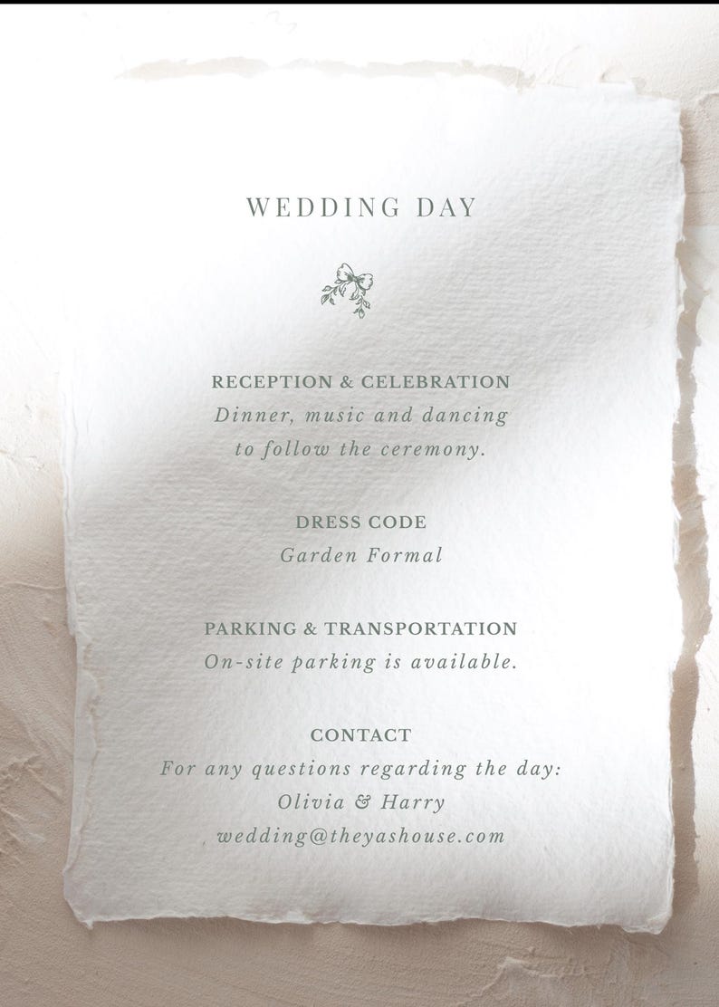 Sage Green Wedding Invitation Suite, Vintage Floral Botanical ...