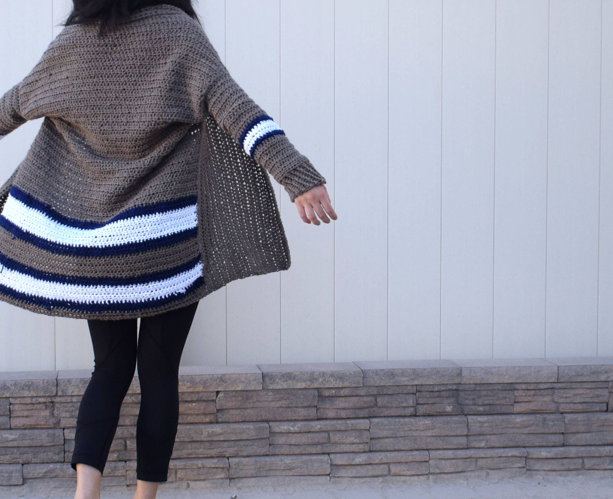 PDF PATTERN ONLY Preppy Sweater Pattern slouchy sweater | Etsy