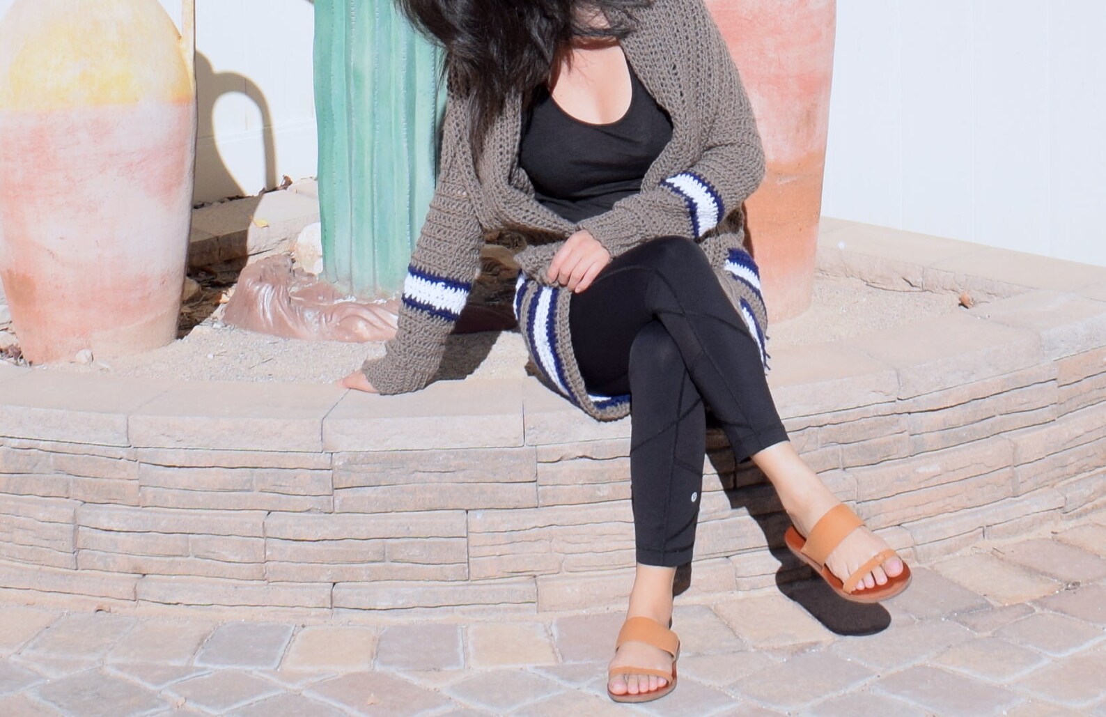 PDF - PATTERN ONLY - Preppy Sweater Pattern - Slouchy Sweater - Striped ...