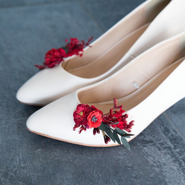 Flower Shoe Clips - Etsy