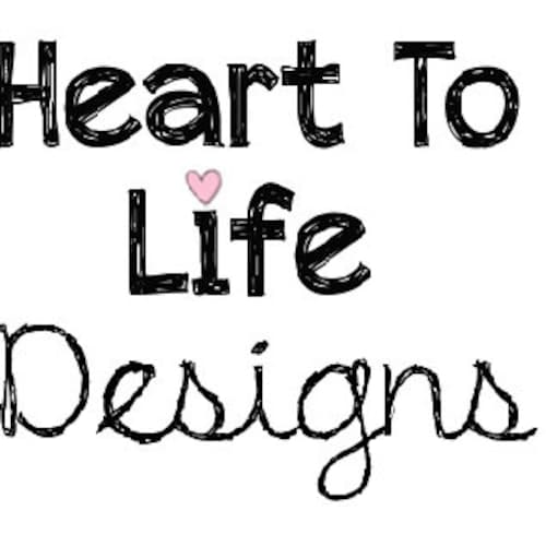 HeartToLifeDesigns - Etsy