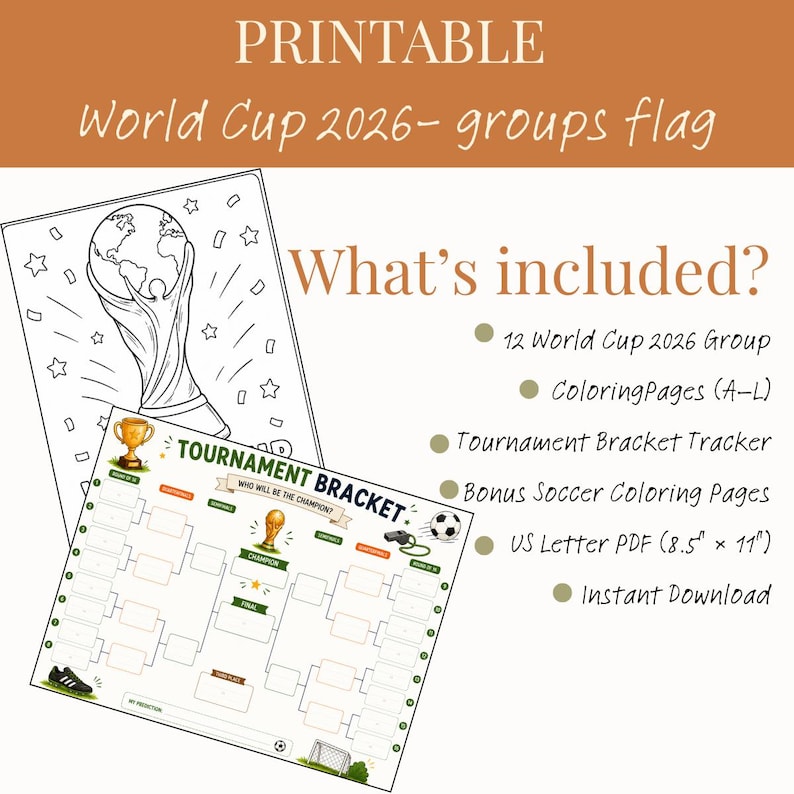 World Cup 2026 Activity Pack for Kids | Soccer Coloring Pages ...