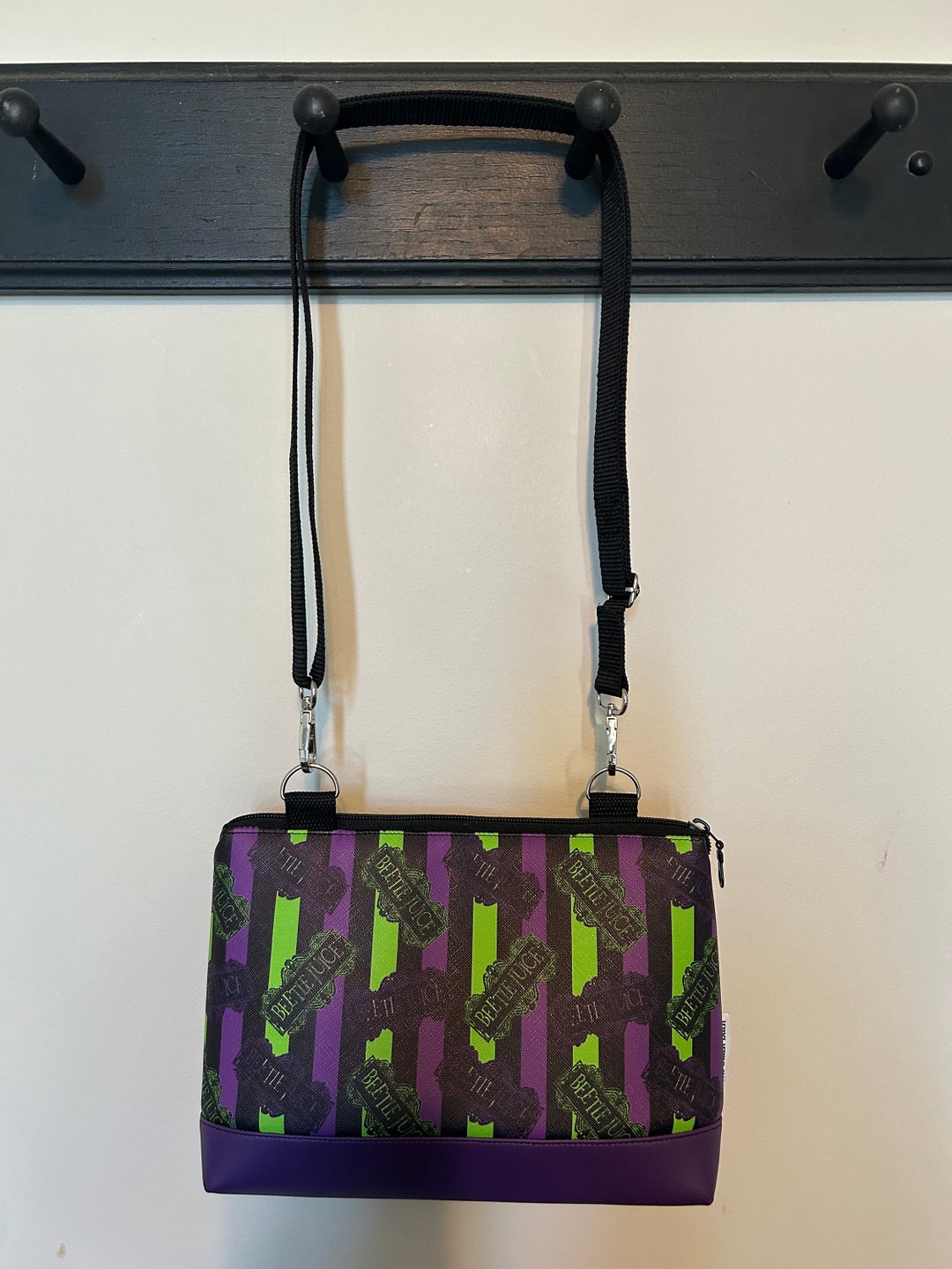 Purse, Horror Fan Cross Body Bag, Purse, Bag, Horror Bag, Beetlejuice 2 ...