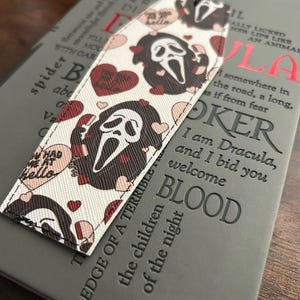 Ghostface Coffin Bookmark With Tassel Horror-inspired, Handcrafted ...