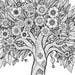 Pushpa Vatika Madhubani Art Coloring Pages #F12 - Etsy