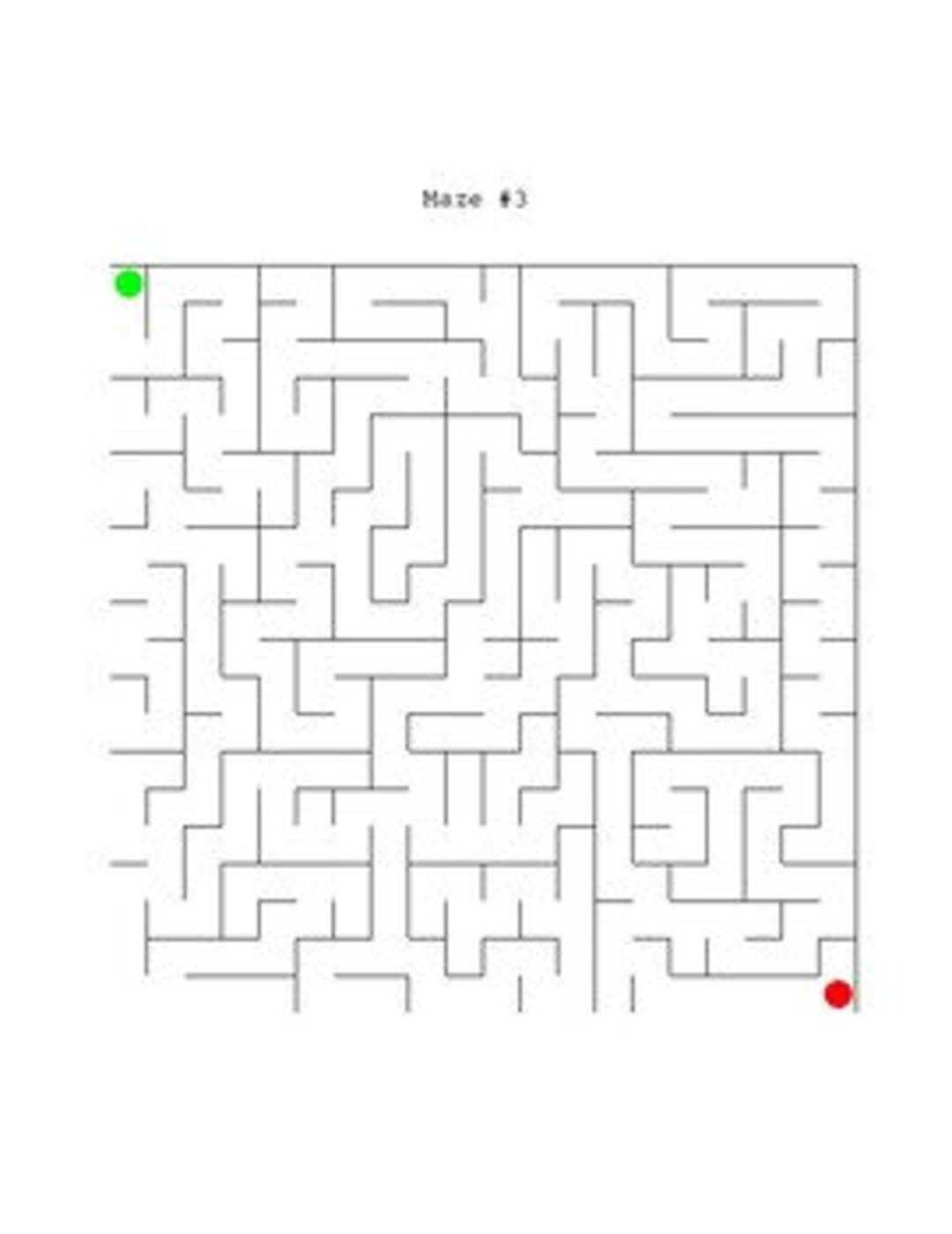 Common Core Square Maze Puzzles for Memory Dexterity Boost #ef26 - Etsy