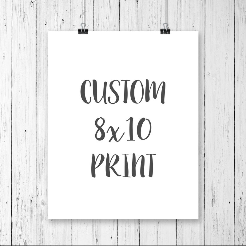 8x10 Print - Etsy