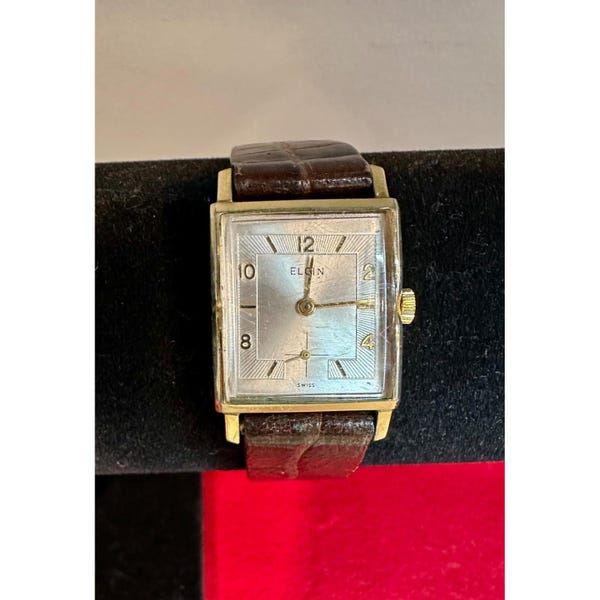 Vintage Elgin Watch Swiss - Etsy