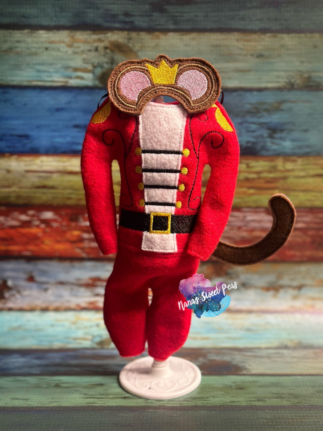 Nutcracker Mouse King Costume -- 12inch Doll Clothes - Etsy