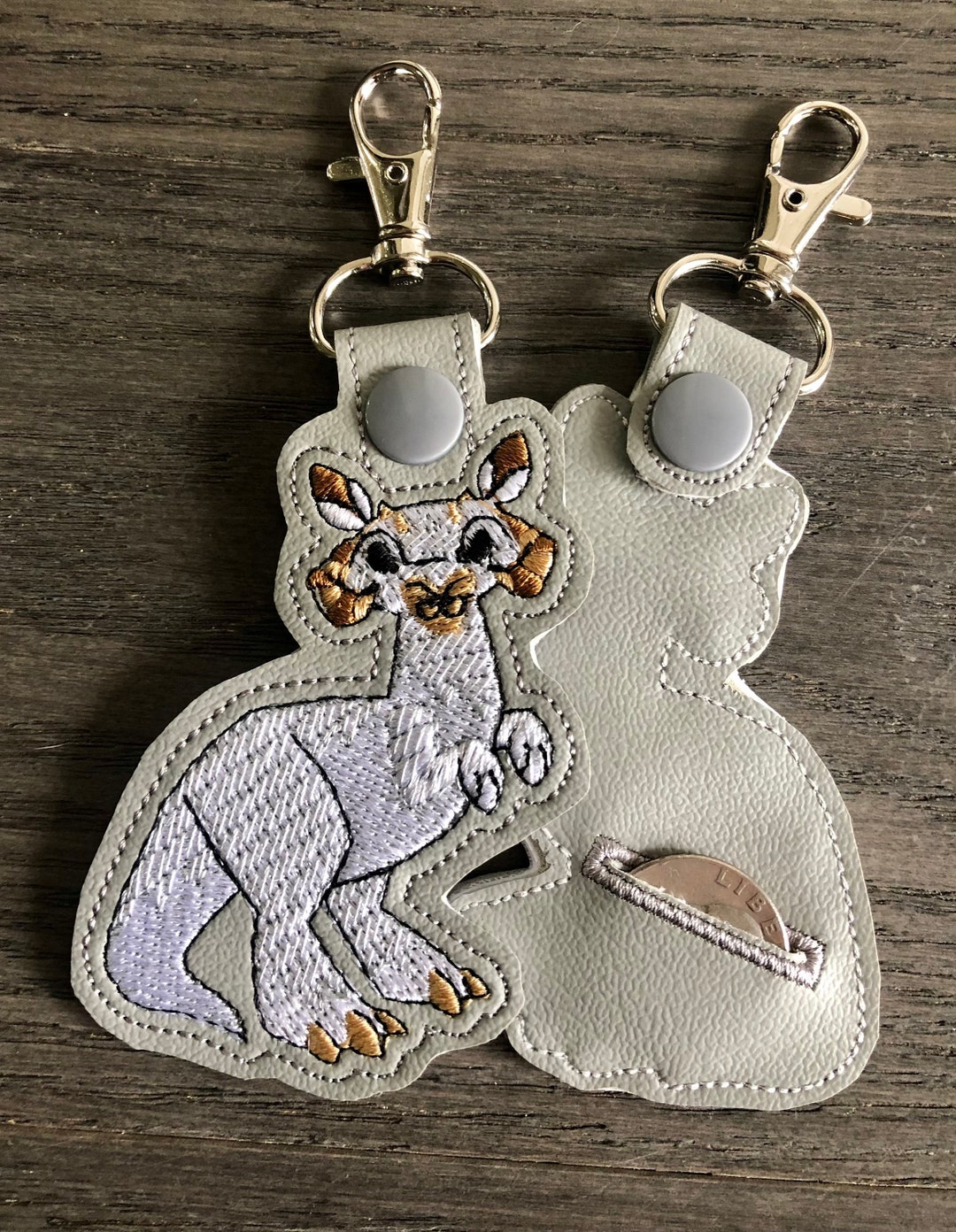 Tauntaun Quarter Keeper, Aldi Quarter Keeper, Keychain, - Etsy