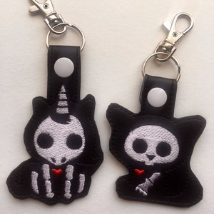 Skelanimal Inspired Key Fobs, Skull Animal Key Chain, Skull Animal ...