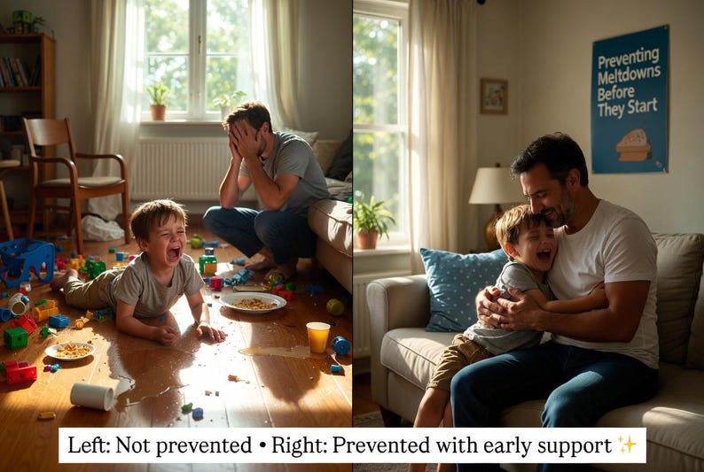 Autism Meltdown Prevention Guide | Neurodivergent Parenting Support ...