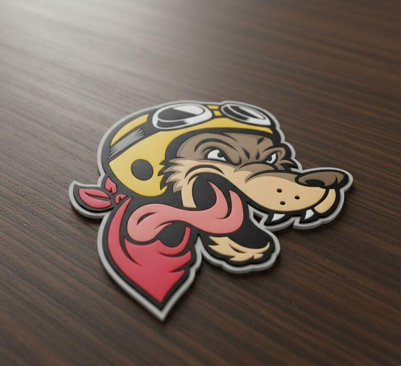 Custom 3D PVC Patch | Rubber Logo | Velcro Backing - Etsy