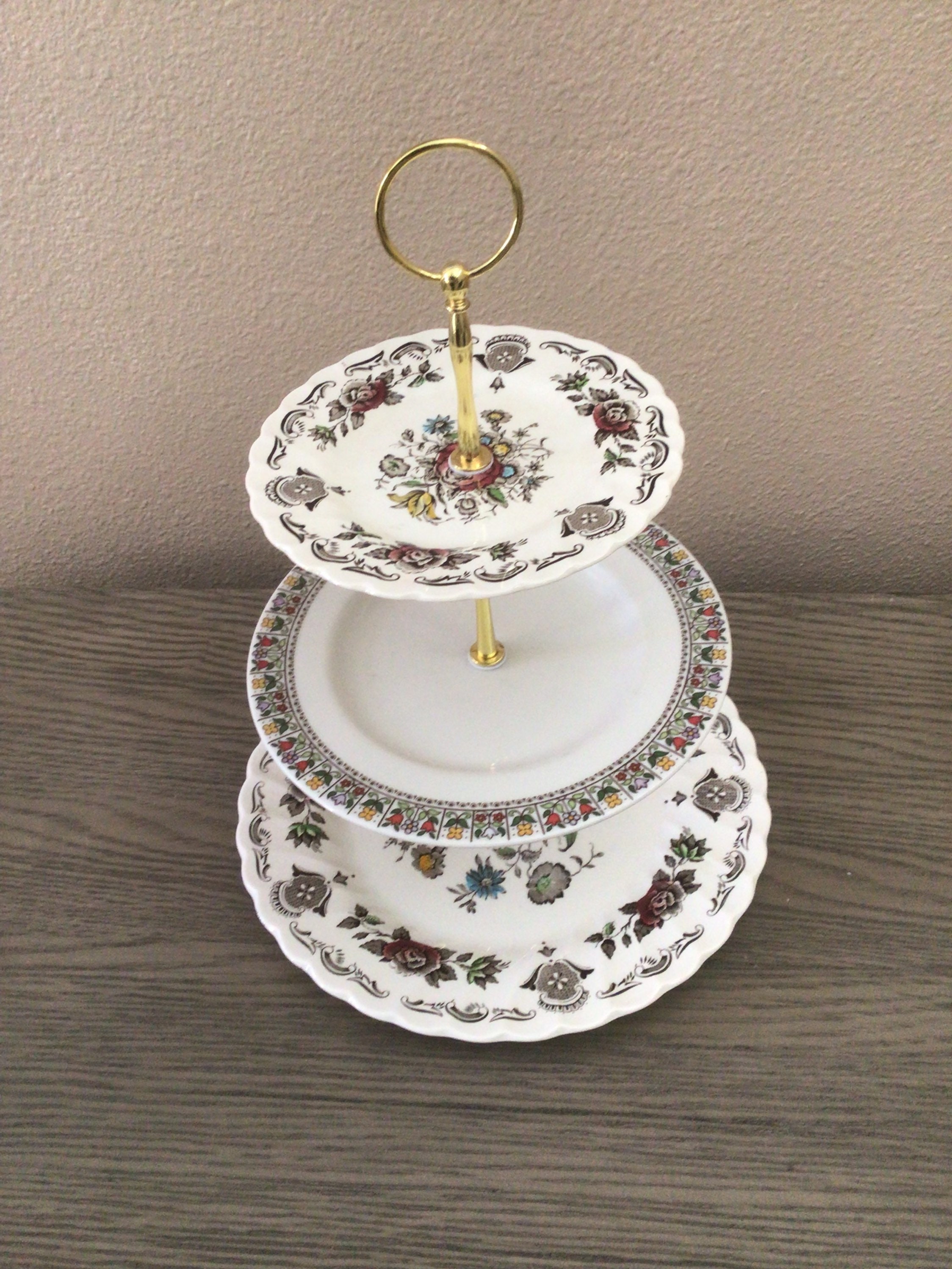 3 Tier Cake Cupcake Myott Bouquet Dessert Server Plate Stand - Etsy