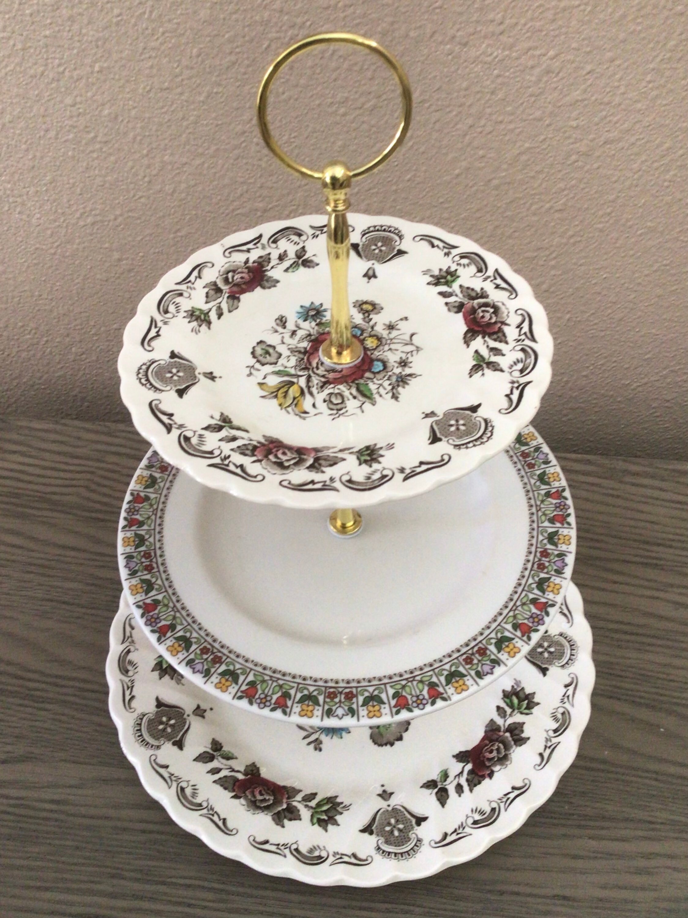 3 Tier Cake Cupcake Myott Bouquet Dessert Server Plate Stand - Etsy
