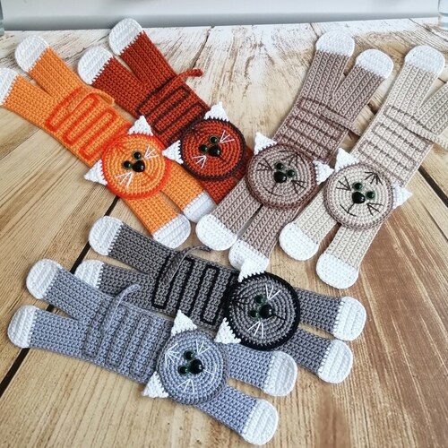 Poppy Bookmark Crochet PDF Pattern Beginner Simple Easy - Etsy Canada