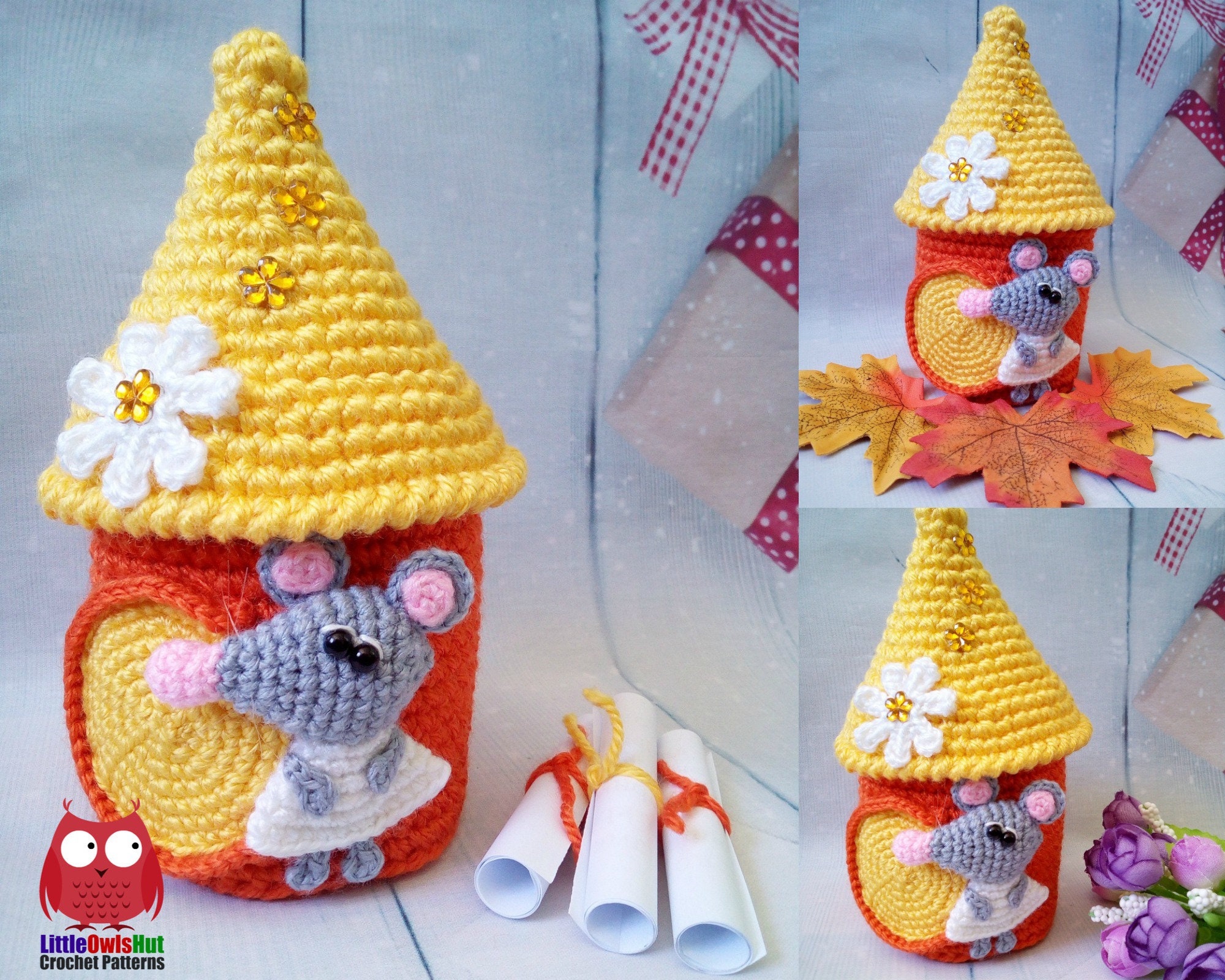 Crochet Rat in Summer House Pattern – Amigurumi (PDF Pattern) [#246 ...