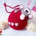 238 Crochet Pattern Rat or Mouse on a Bauble Amigurumi PDF File by ...