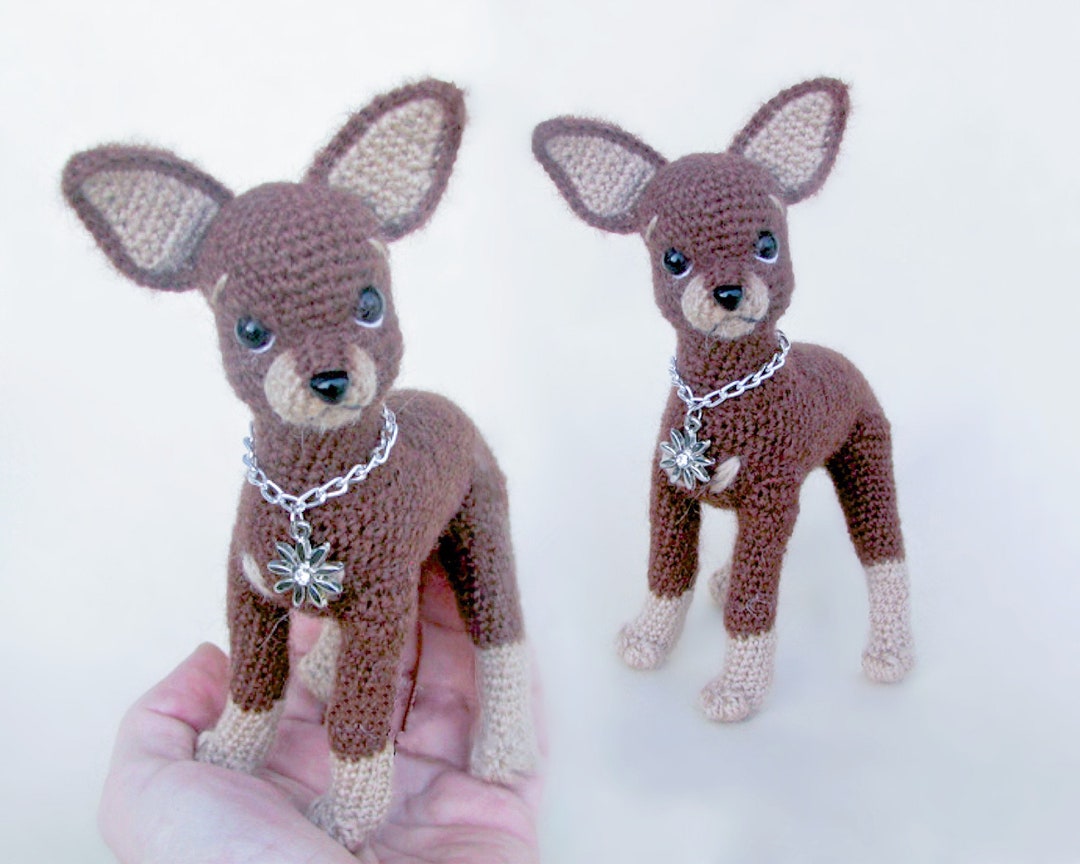059 Crochet Pattern - Toy Terrier Dog - PDF File Amigurumi by Chirkova ...