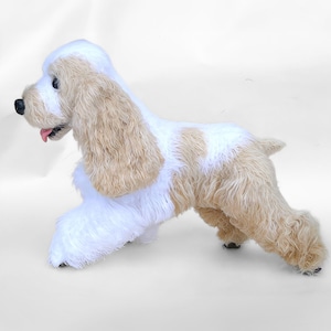 104 Crochet Pattern - English Cocker Spaniel Dog With Wire Frame ...