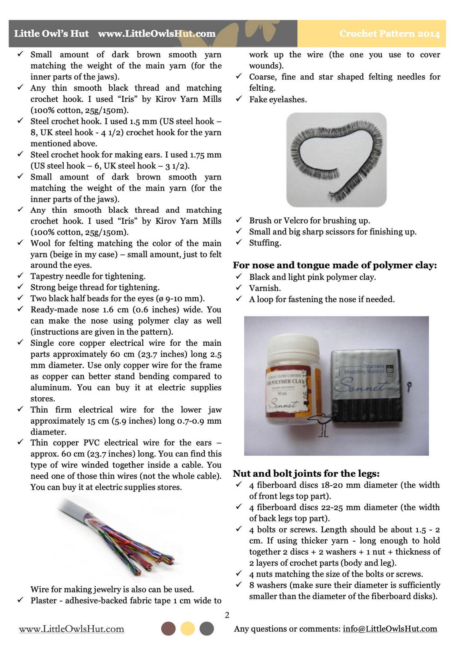 104 Crochet Patter English Cocker Spaniel Dog With Wire | Etsy