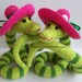 008 Knitting Pattern Snake Boa Beauty Amigurumi PDF File by Zabelina ...