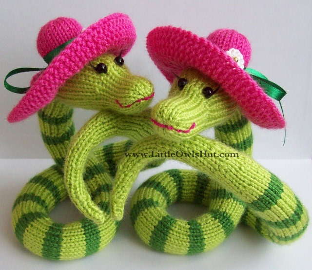 008 Knitting Pattern Snake Boa Beauty Amigurumi PDF File - Etsy UK