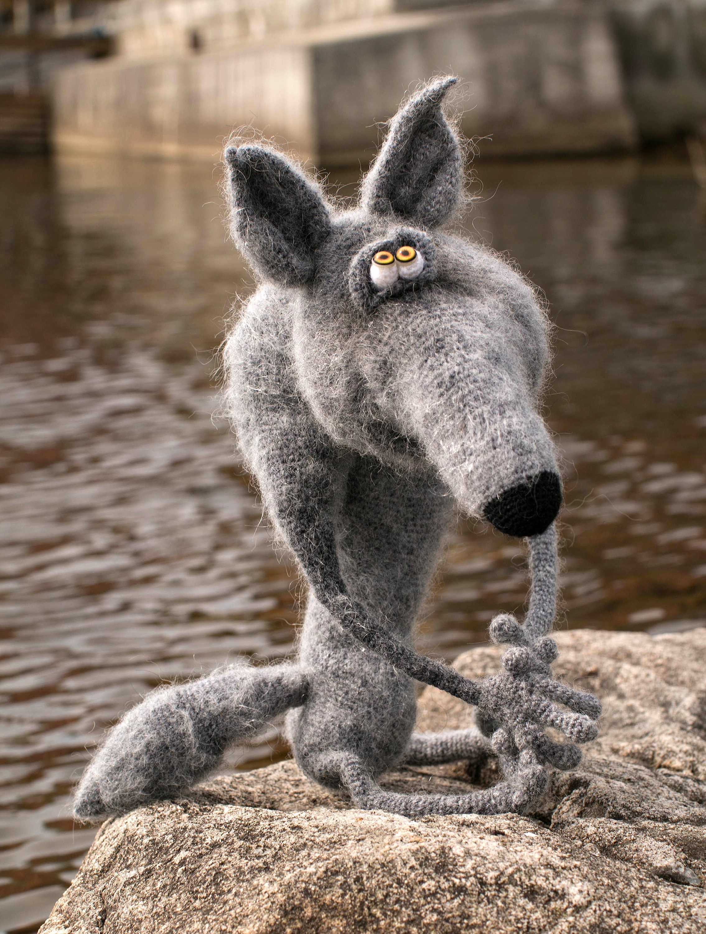 194 Two Crochet Pattern Set Wolf Arnold and Rooster Pdf - Etsy UK