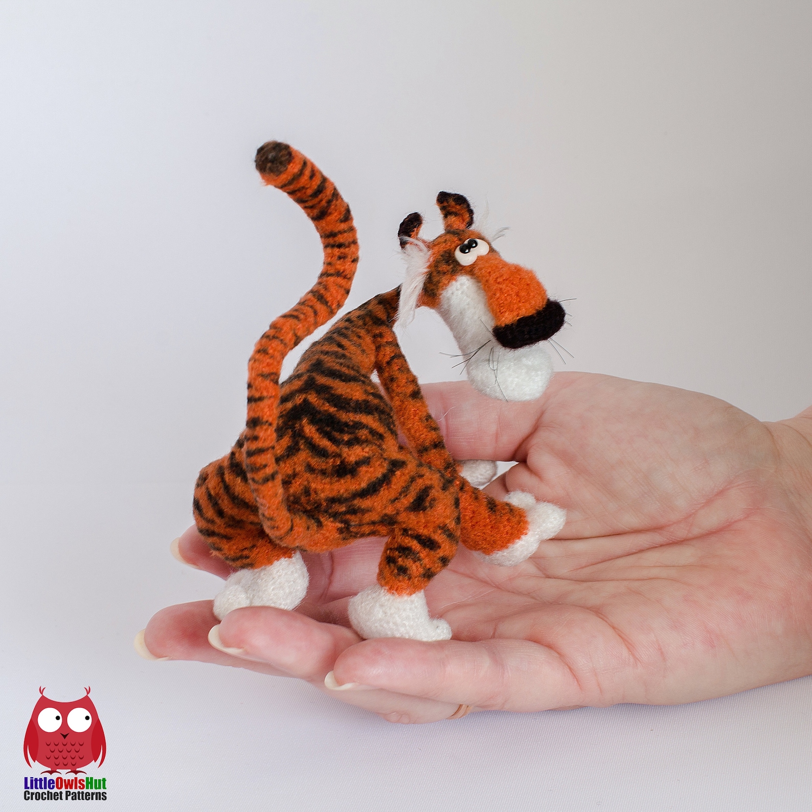 304 Crochet Pattern - Vzhik the Tiger - Soft Toy PDF File by Pertseva ...