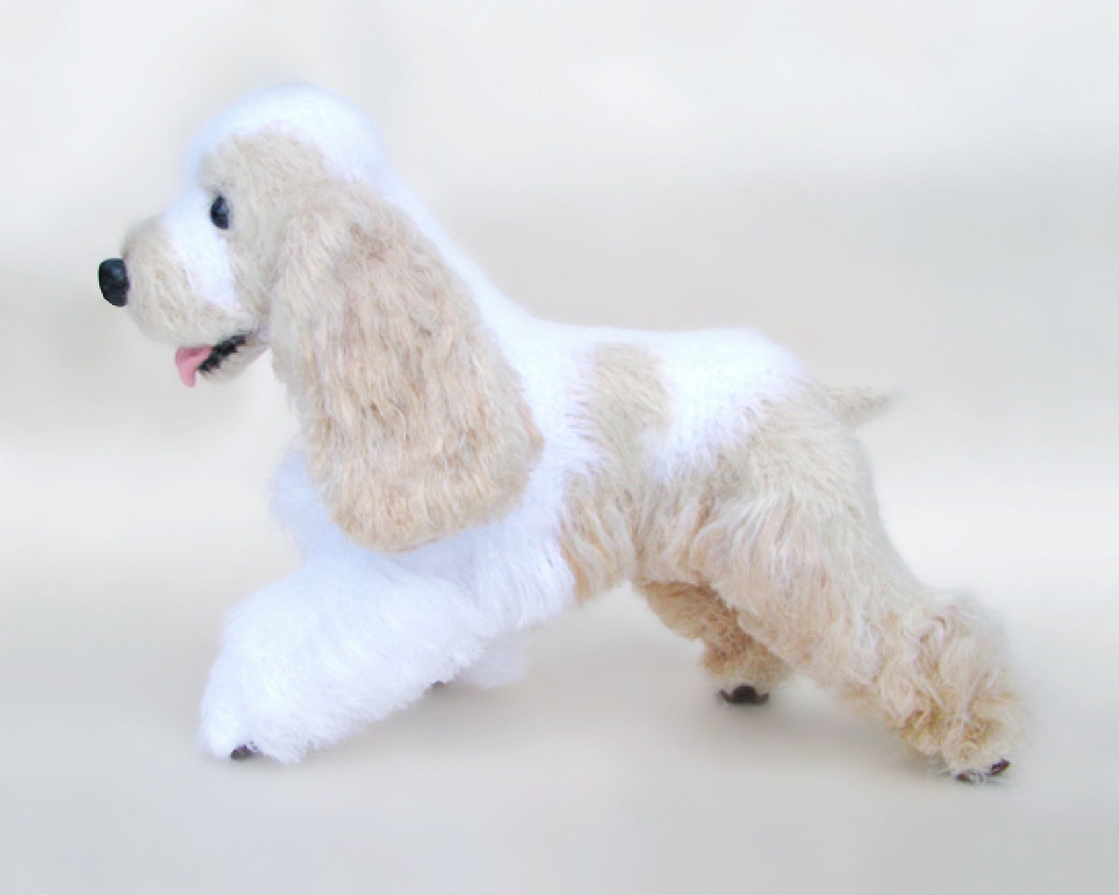 104 Crochet Patter English Cocker Spaniel Dog With Wire - Etsy