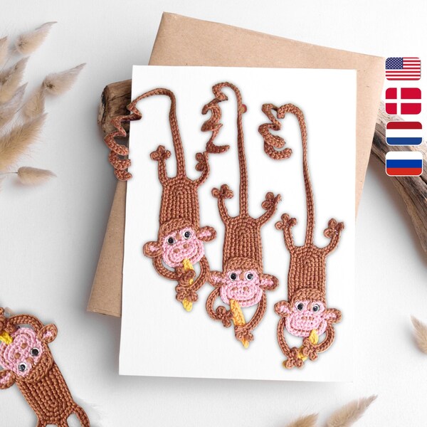 Monkey Applique - Etsy