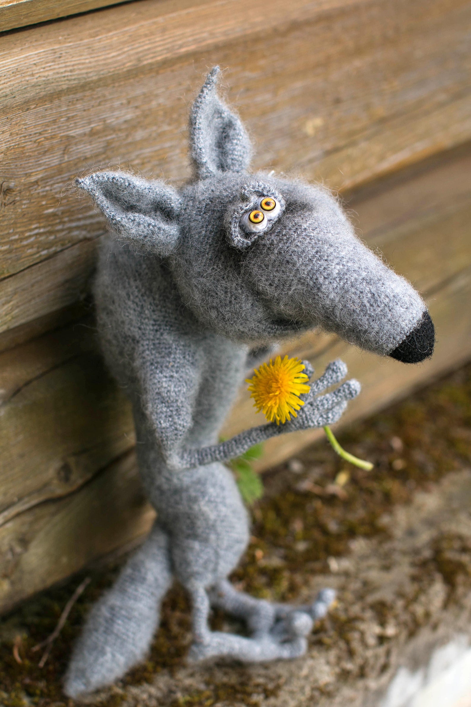 194 Two Crochet Pattern Set - Wolf Arnold and Rooster - Pdf Files by ...