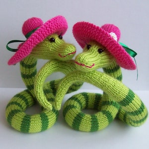 008 Knitting Pattern Snake Boa Beauty Amigurumi PDF File by Zabelina ...