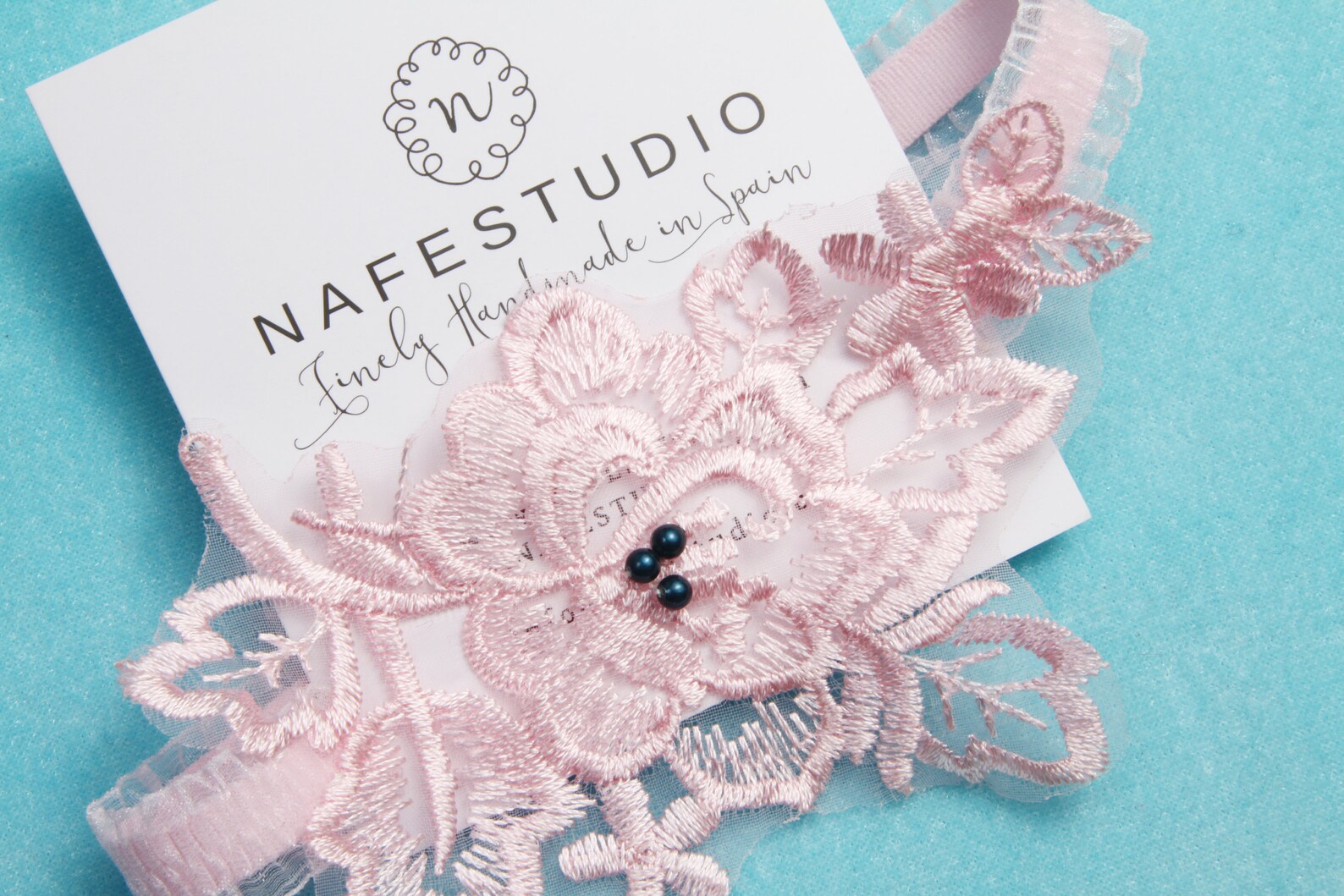 Pink Garter for Wedding Garter Bridal Garter Belt Navy Blue - Etsy