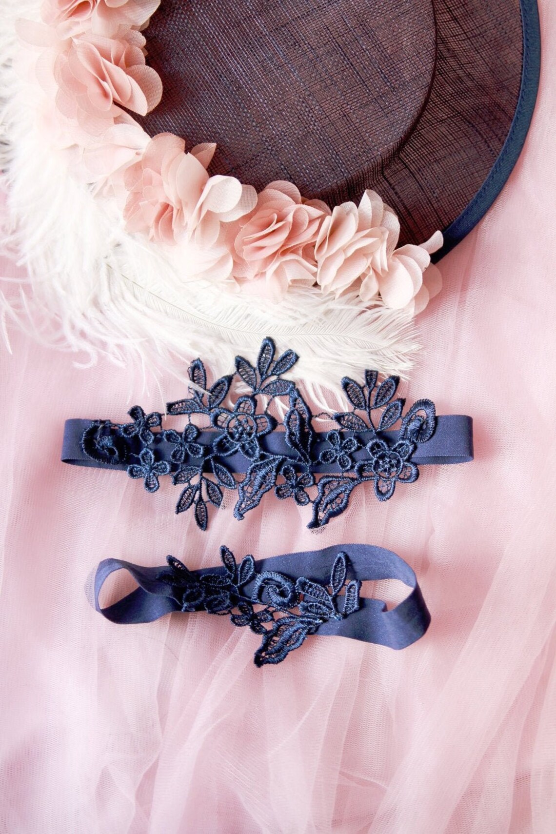 Wedding Garter Bridal Garter Belt - Rustic Floral Garter Lace Garter ...