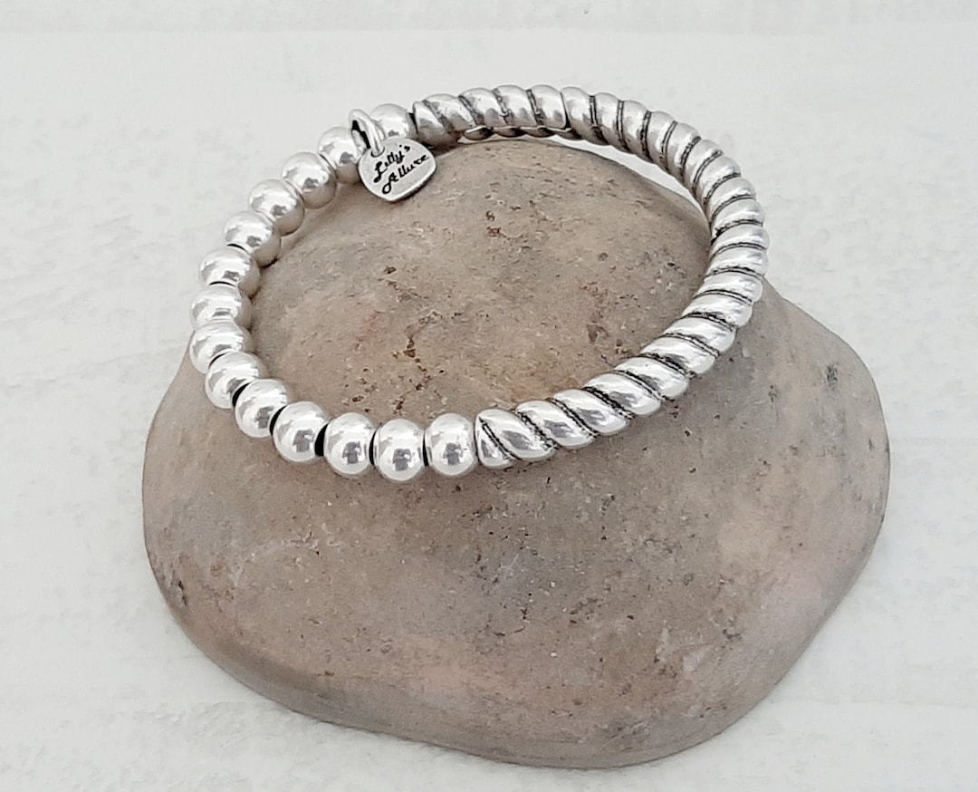 Chunky Silver Bracelet Silver Cuff Bracelet for Women Silver Bracelet ...