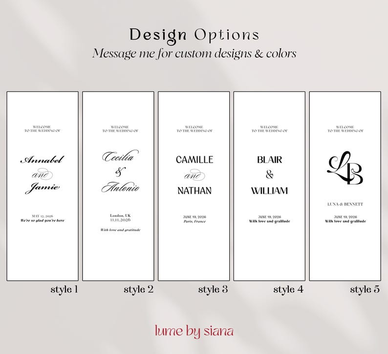 Personalized Birthday Welcome Sign, Elegant Party Entrance Banner ...