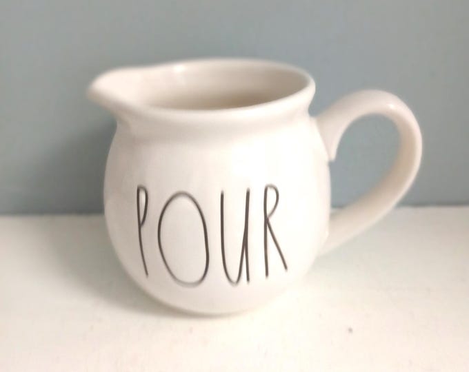 Ray Dunn Small Pitcher, 'pour', Creamer, Gravy, Farmhouse Kitchen ...