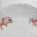 Vintage Pink Roses Plate Dish Shabby Cottage Style Display - Etsy