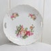 Vintage Pink Roses Plate Dish Shabby Cottage Style Display - Etsy