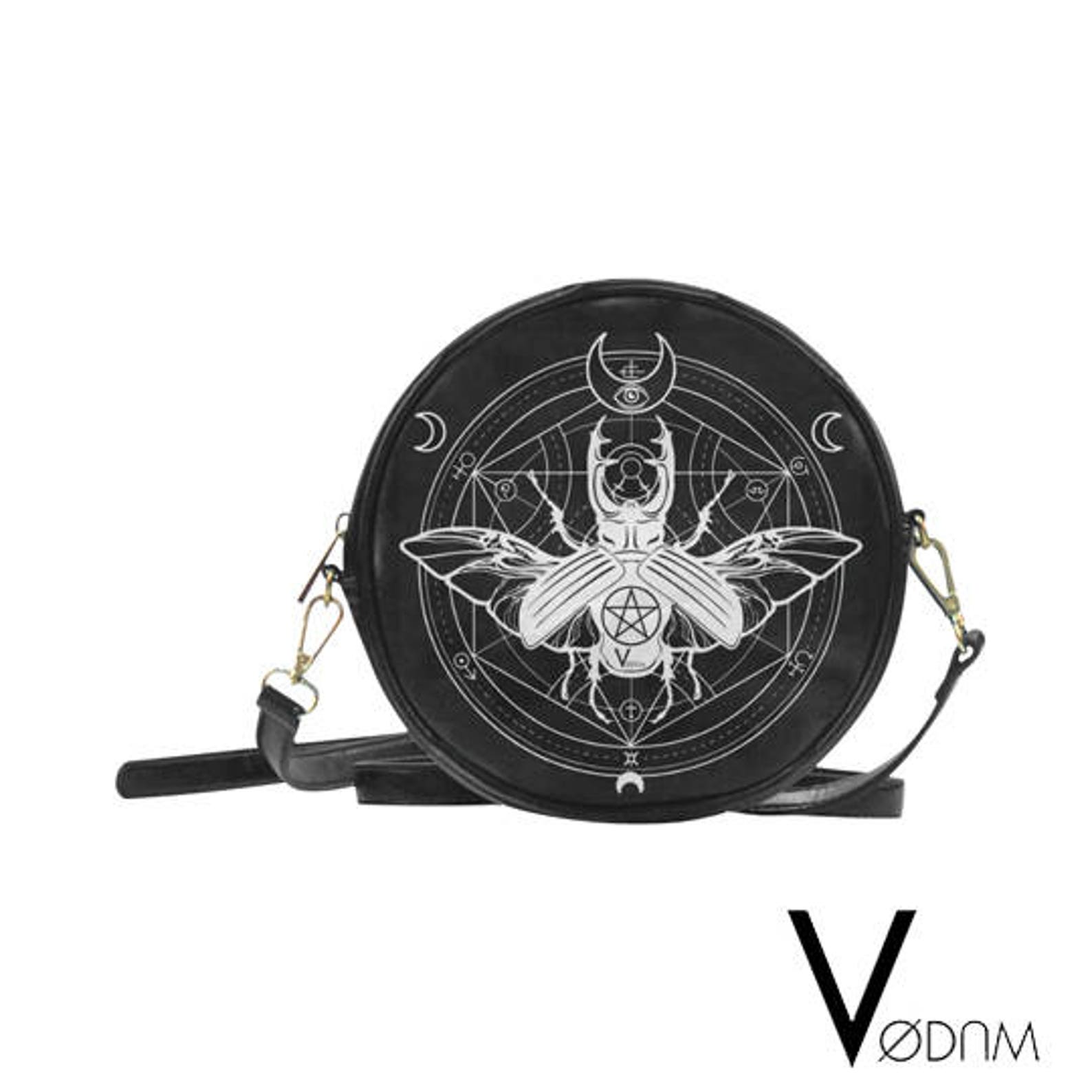 Occult Bug Shoulder Bag Purse Gothic Goth Beetle Occult | Etsy