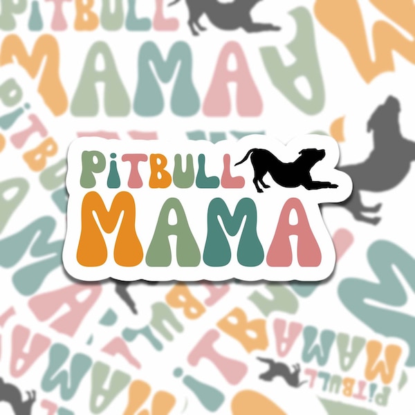 Pitbull Sticker - Etsy