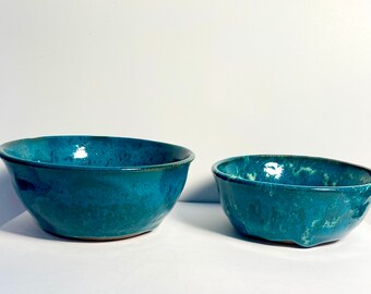 Turquoise Bowls - Etsy