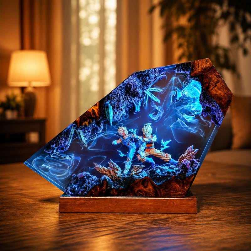 Resin Lamp Dragon Ball - Etsy